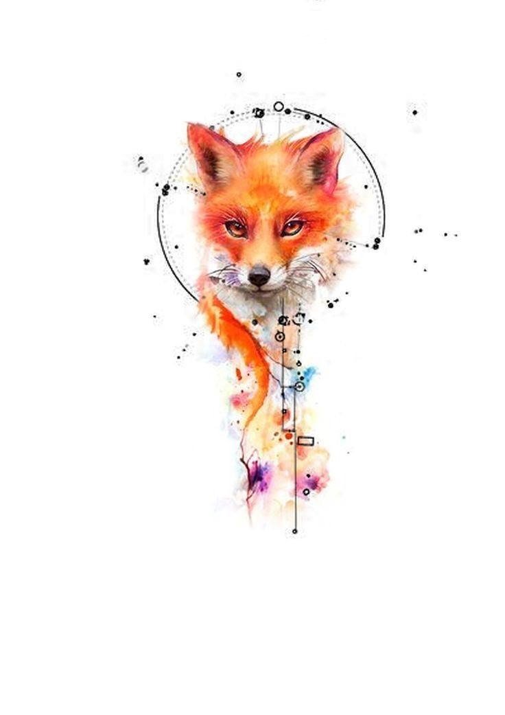 Tetování Liška: Význam & Náčrtky - VeAn Czech