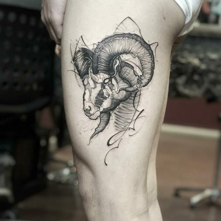 Tetování Beran - VeAn Czech