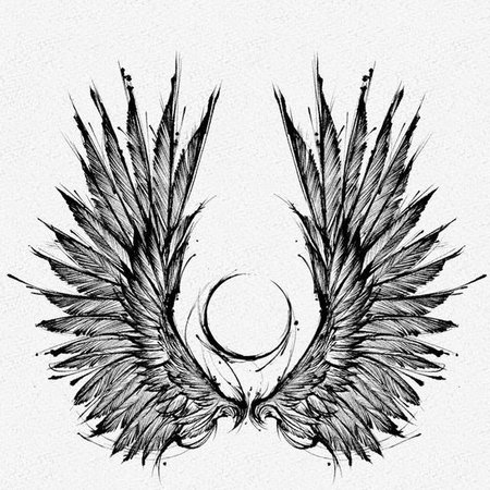 Tetování křídla - VeAn Czech