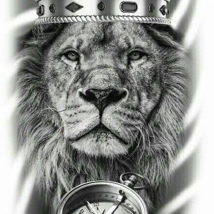 Tetování lev - VeAn Czech