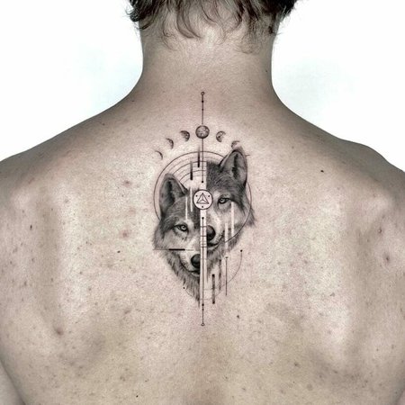 Tetování Vlk - VeAn Czech