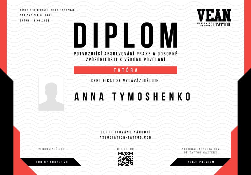 O diplomu | VeAn Czech