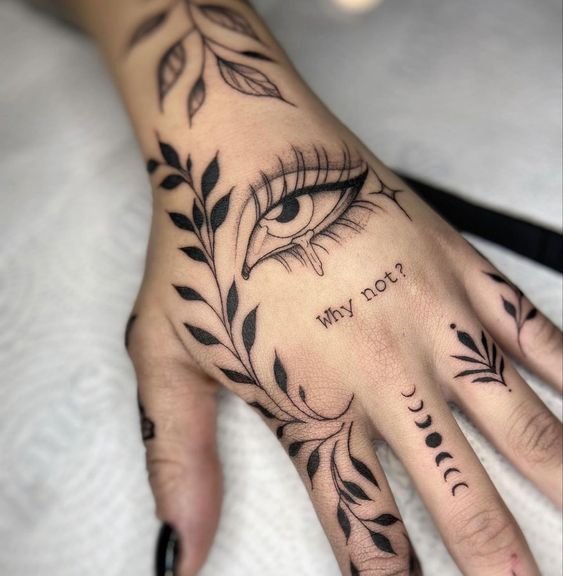 Tetování na prsty: významy a nápady pro ženy | VeAn Czech