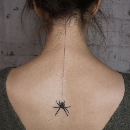 Tetování pavouk - VeAn Czech
