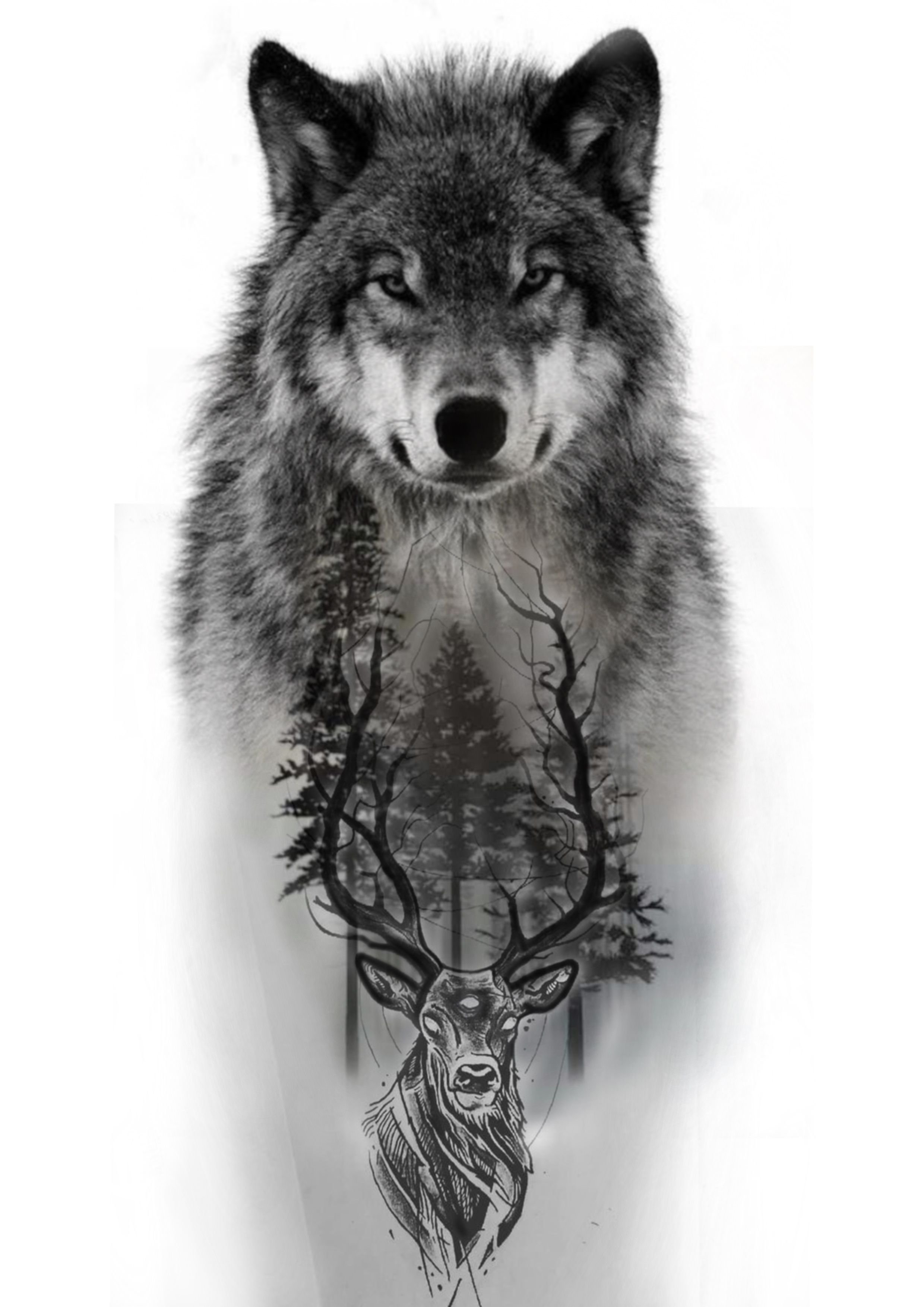 Tetování Vlk - VeAn Czech