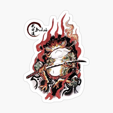 Tetování ropucha a žába - VeAn Czech